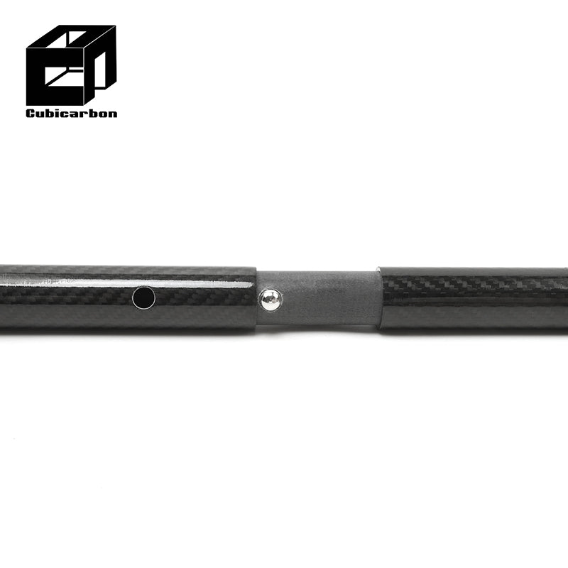 High Strength Lightweight Carbon Fiber Tube With Shrapnel/Elastic Rope ...
