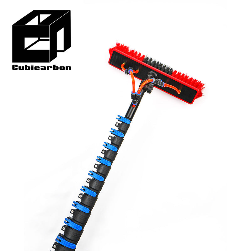 3K Twill Matte 3m 10m 15m 18m 20m 25ft Carbon Fiber Solar Panel Telesc ...