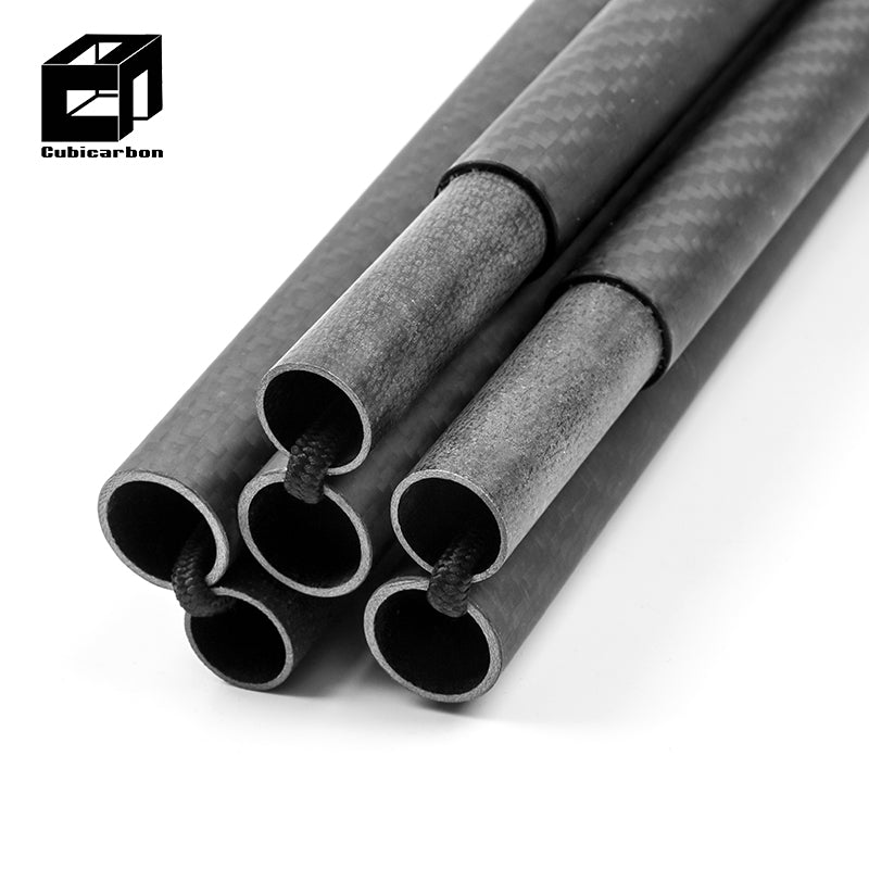 Carbon Fiber Canopy Pole Outdoor Canopy Support Camping Tent Pole Six ...