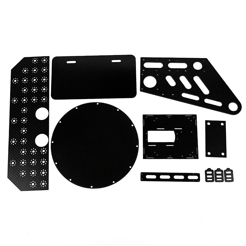CNC Cut Carbon Fiber Plate Sheet 3K 100% Carbon Fiber Sheet Light Weig ...