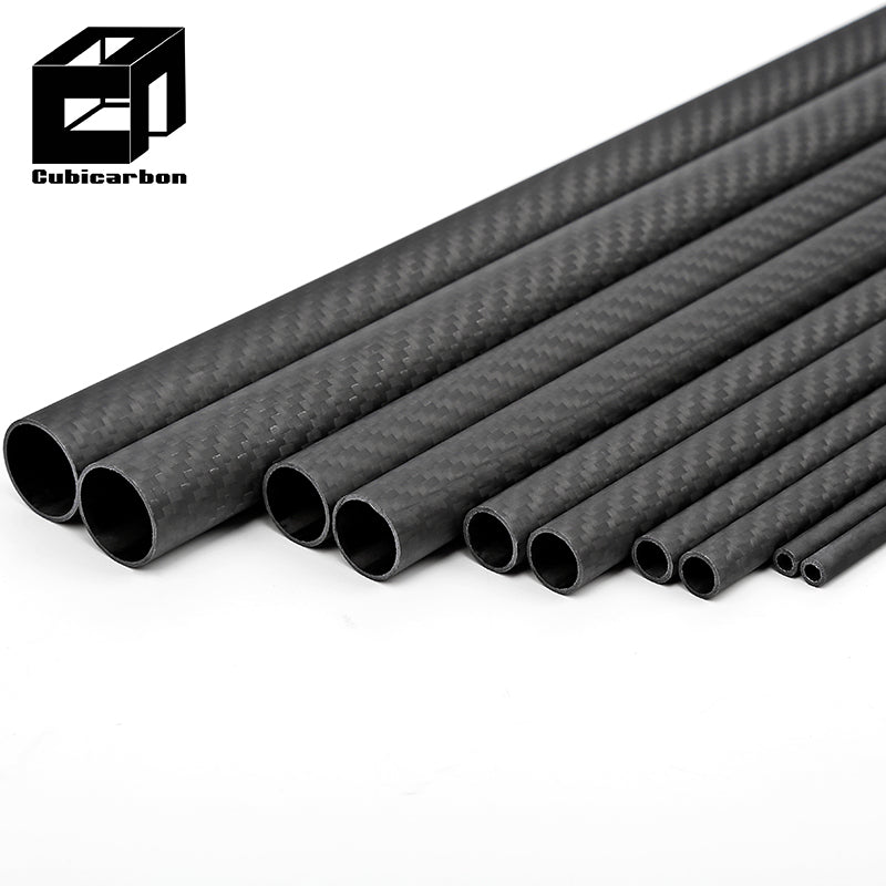 Factory Price Carbon Fiber Pole 3K Twill Matte Carbon Tube 1000mm 2000 ...