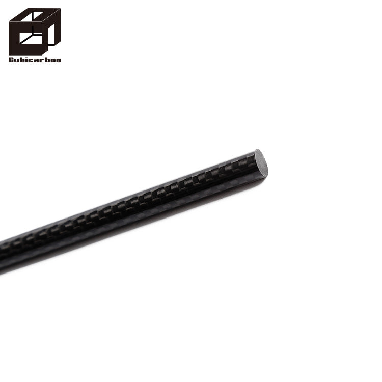 OEM Carbon Fiber Solid Rod Lightweight 24T 3K Glossy Rod – cubicarbon